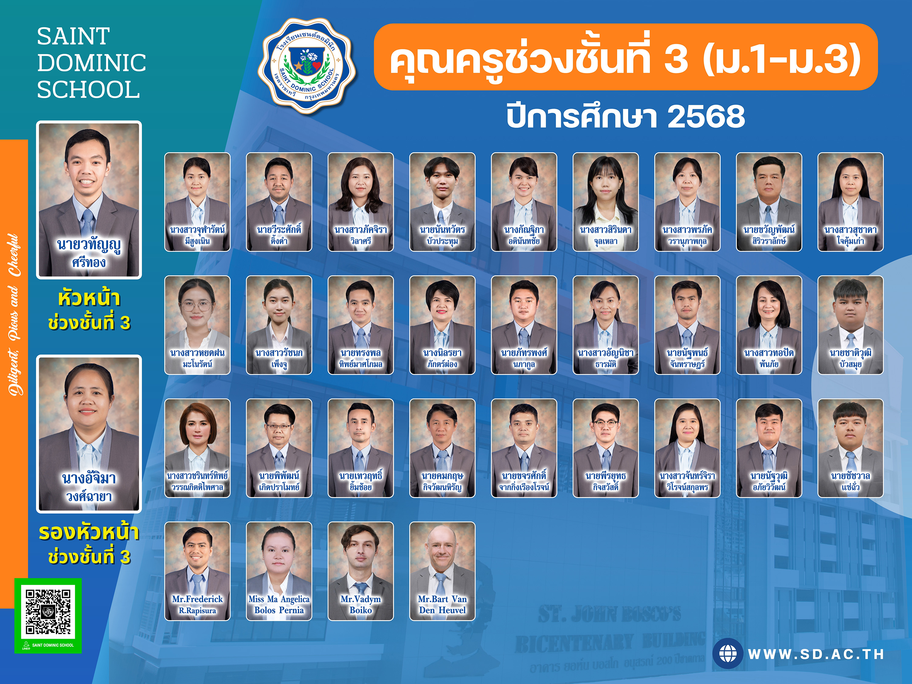 Secondary Teachers – Saint Dominic School